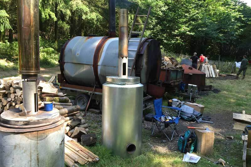 Hookway Retorts – Hookway Retort | Charcoal Making