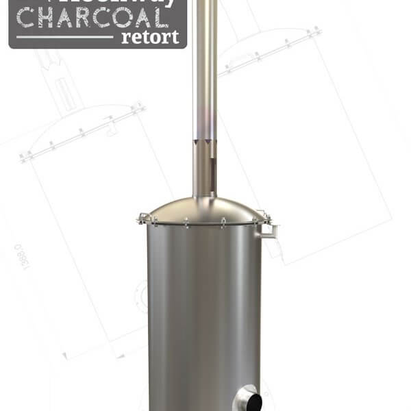 Shop Plans & Retorts – Hookway Retort | Charcoal Making